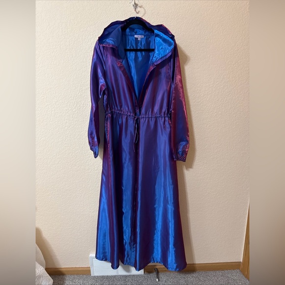 Eien USA | Jackets & Coats | Eien Usa Womens Iridescent Purple Long ...